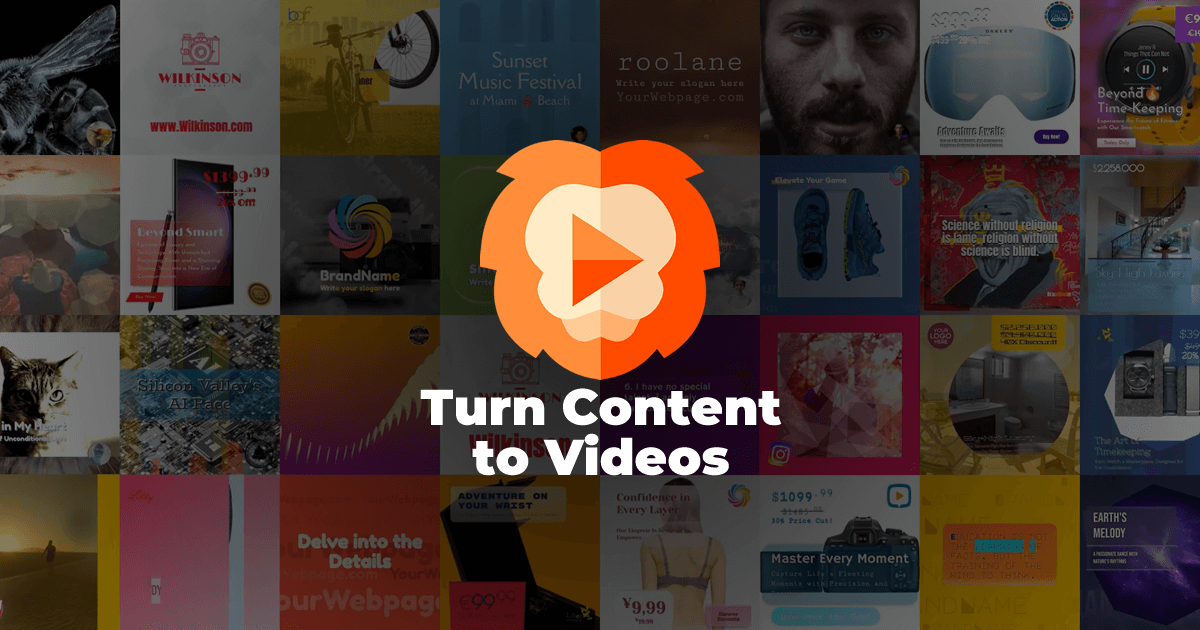 Free Content to Video Generator | RenderLion