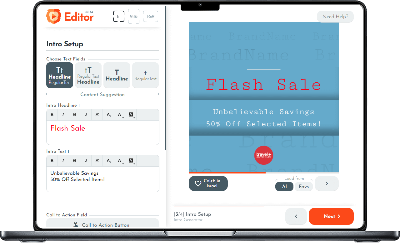 Generate Video Intros Instantly | RenderLion