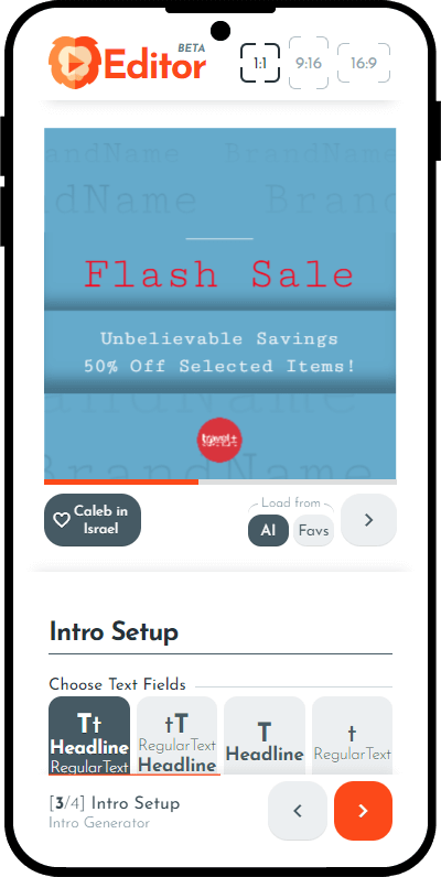 Generate Video Intros Instantly | RenderLion
