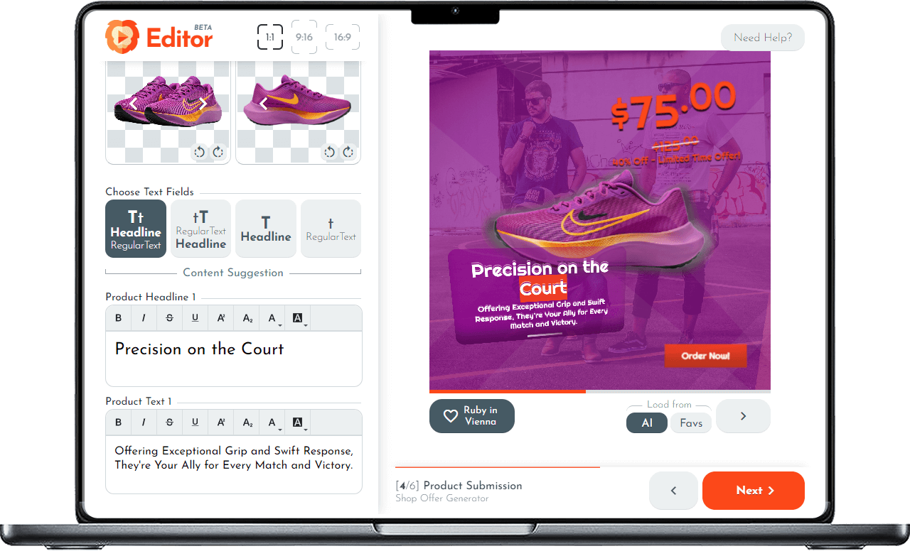 Turn Shop Offers into Video Ads Instantly | RenderLion